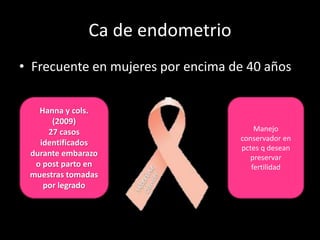 Cáncer y embarazo | PPTX