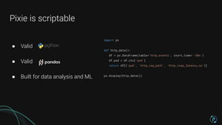 Detecting Data Exfiltration on the Edge with Pixie | PDF
