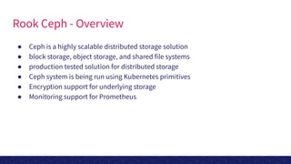 Cncf meetup-rook | PPT