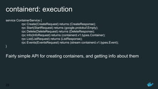 containerd the universal container runtime | PPT