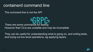 containerd the universal container runtime | PPT
