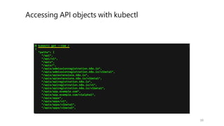 CNCF explore k8s_api | PPT