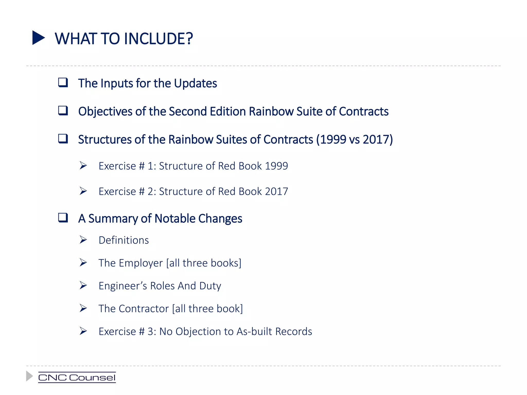 Fidic contracts 2017 - Notable Changes | PDF