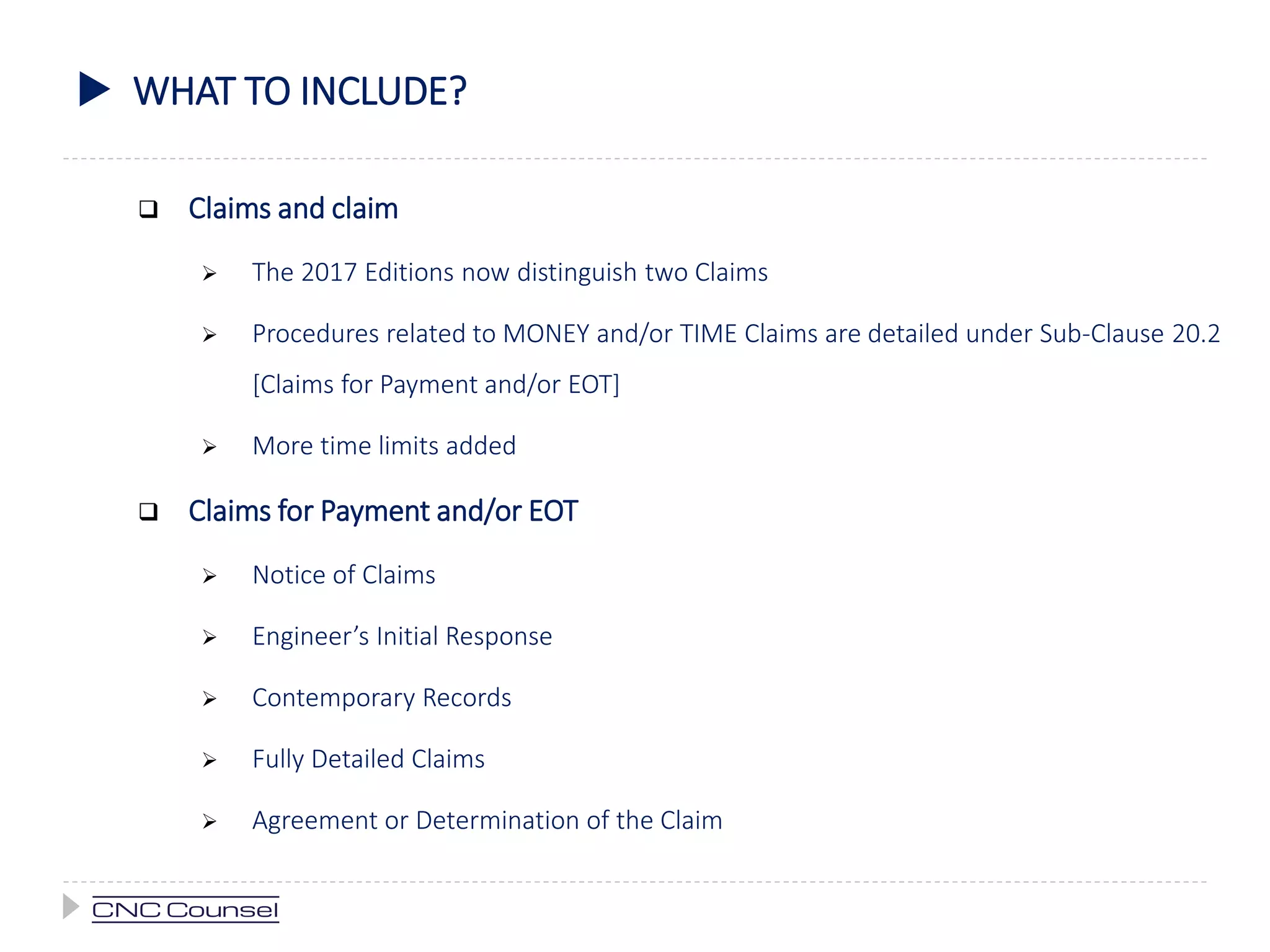 Fidic contracts 2017 - Notable Changes | PDF