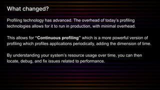 [ CNCF Q1 2024 ] Intro to Continuous Profiling and Grafana Pyroscope.pdf