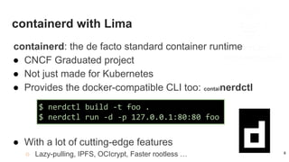 [CNCF TAG-Runtime 2022-10-06] Lima | PPT