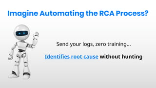 Using Machine Learning on K8s Logs to Find Root Cause Faster | PPT