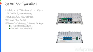 CNC gateway sales kit | PPT