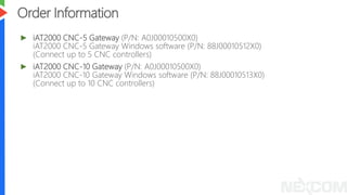 CNC gateway sales kit | PPT