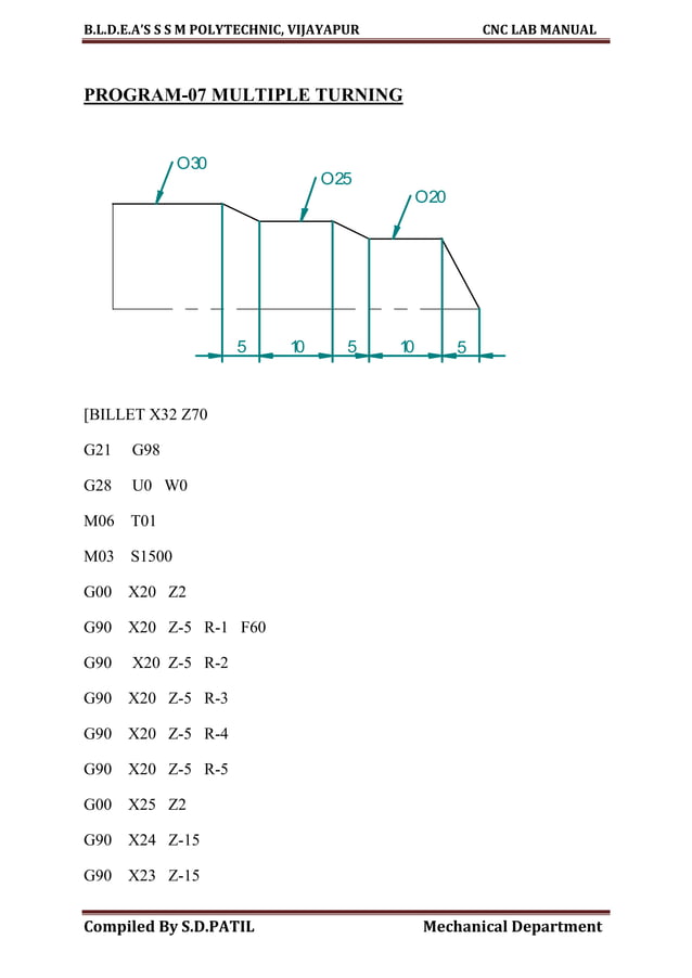 Cnc lab manual | PDF | Radio Control | Hobbies & Interests