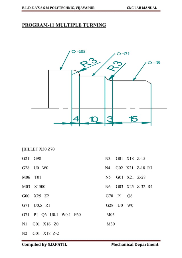 Cnc lab manual | PDF | Radio Control | Hobbies & Interests
