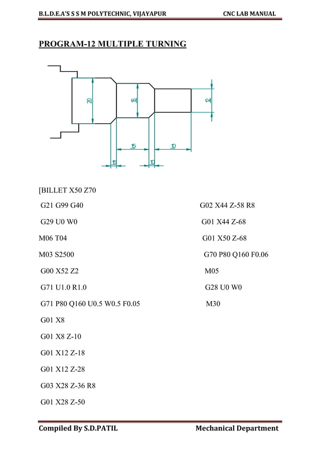 Cnc lab manual | PDF | Radio Control | Hobbies & Interests