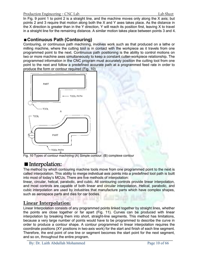Cnc lab sheet | PDF