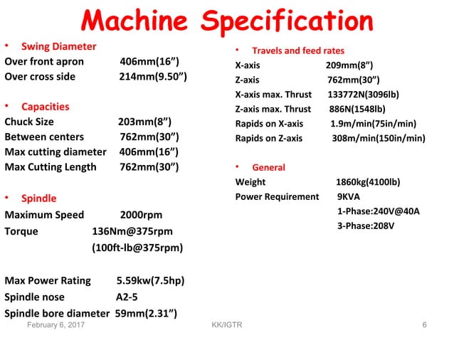 Cnc lathe ppt | PPT