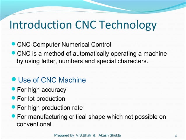 CNC Lathe Operating & Programming | PPT