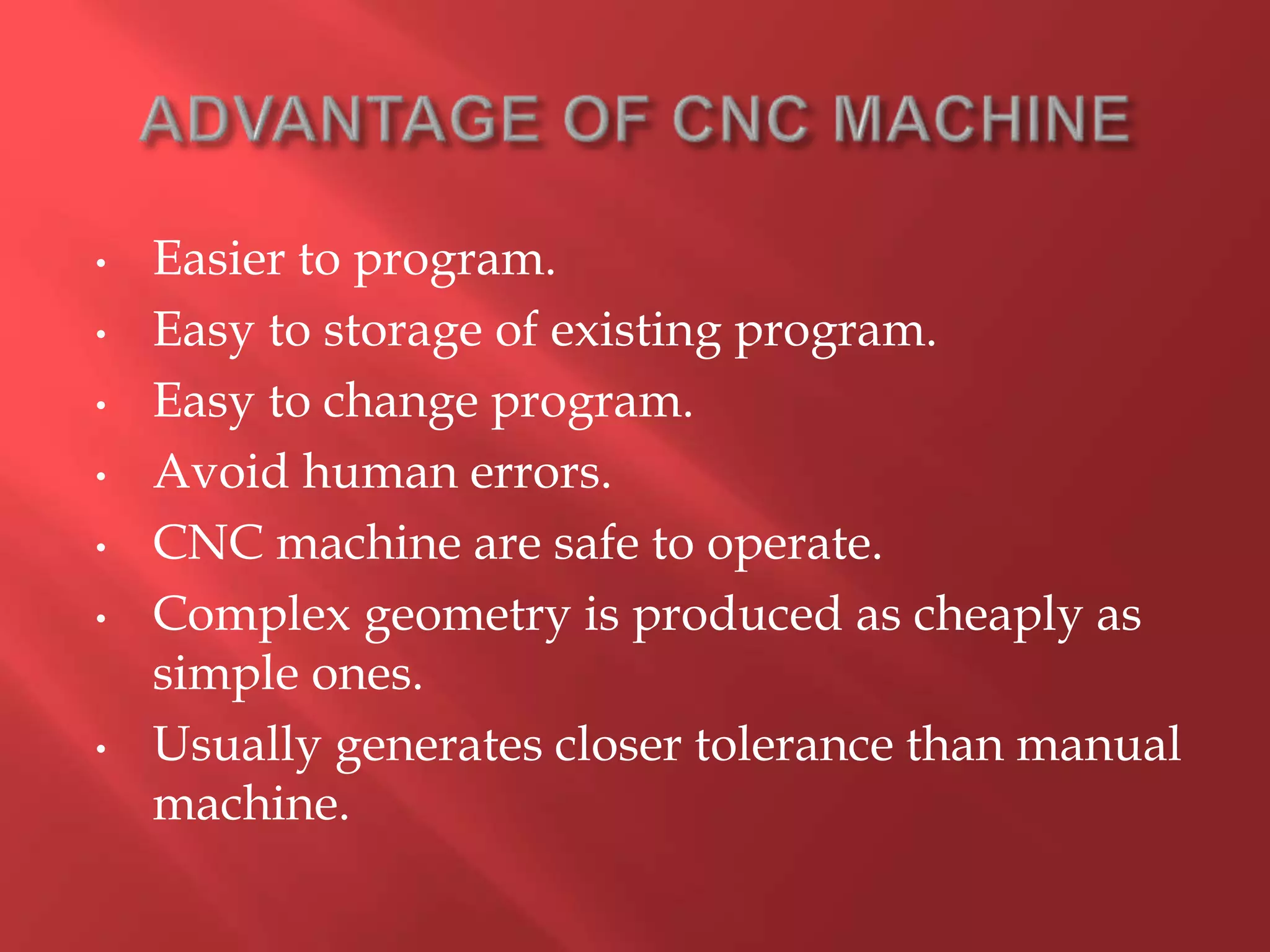 CNC MACHINE | PPTX