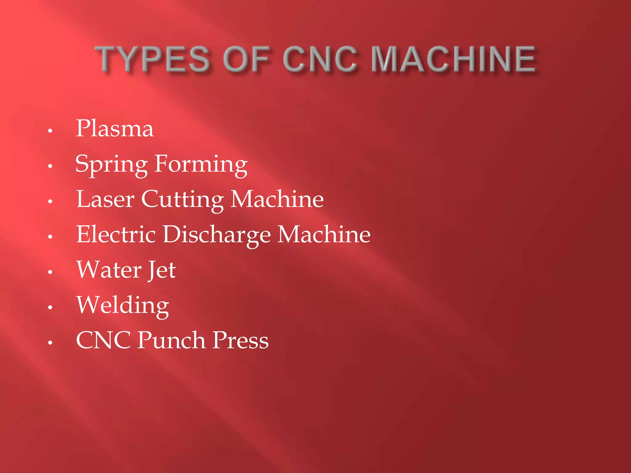 CNC MACHINE | PPTX