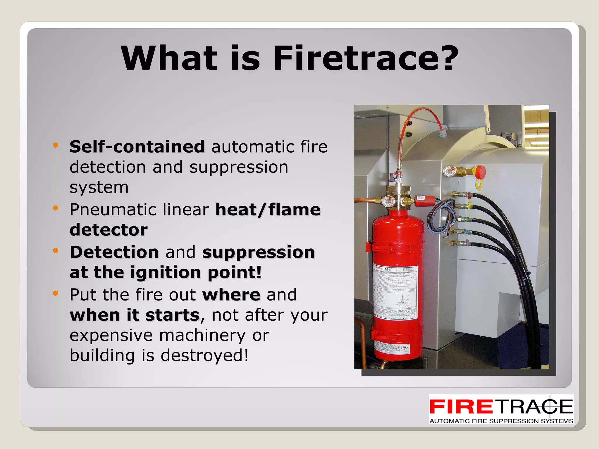 CNC Machine Firetrace Presentation | PPT