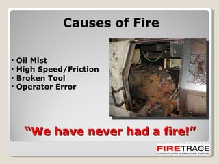 CNC Machine Firetrace Presentation | PPT