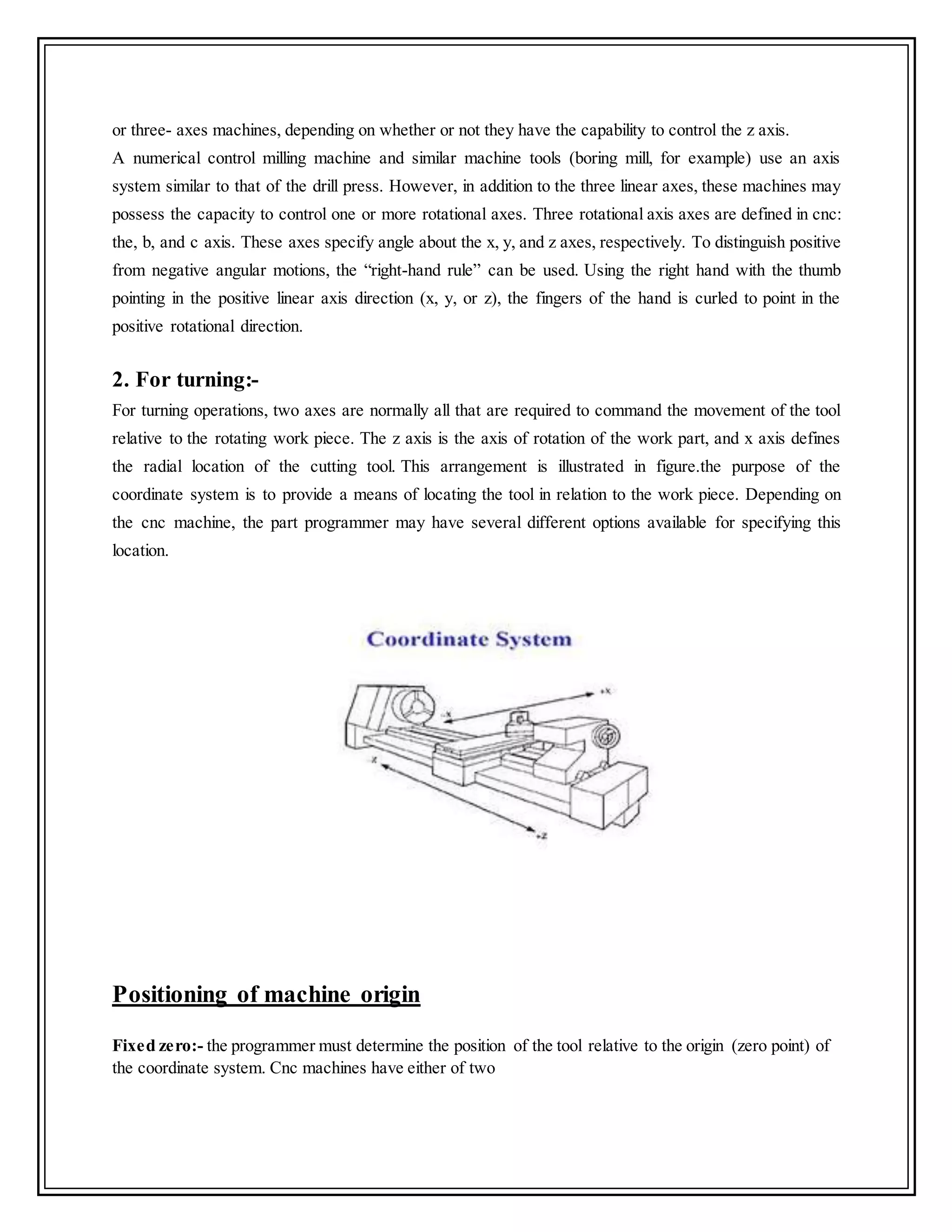 Cnc machine report | DOCX