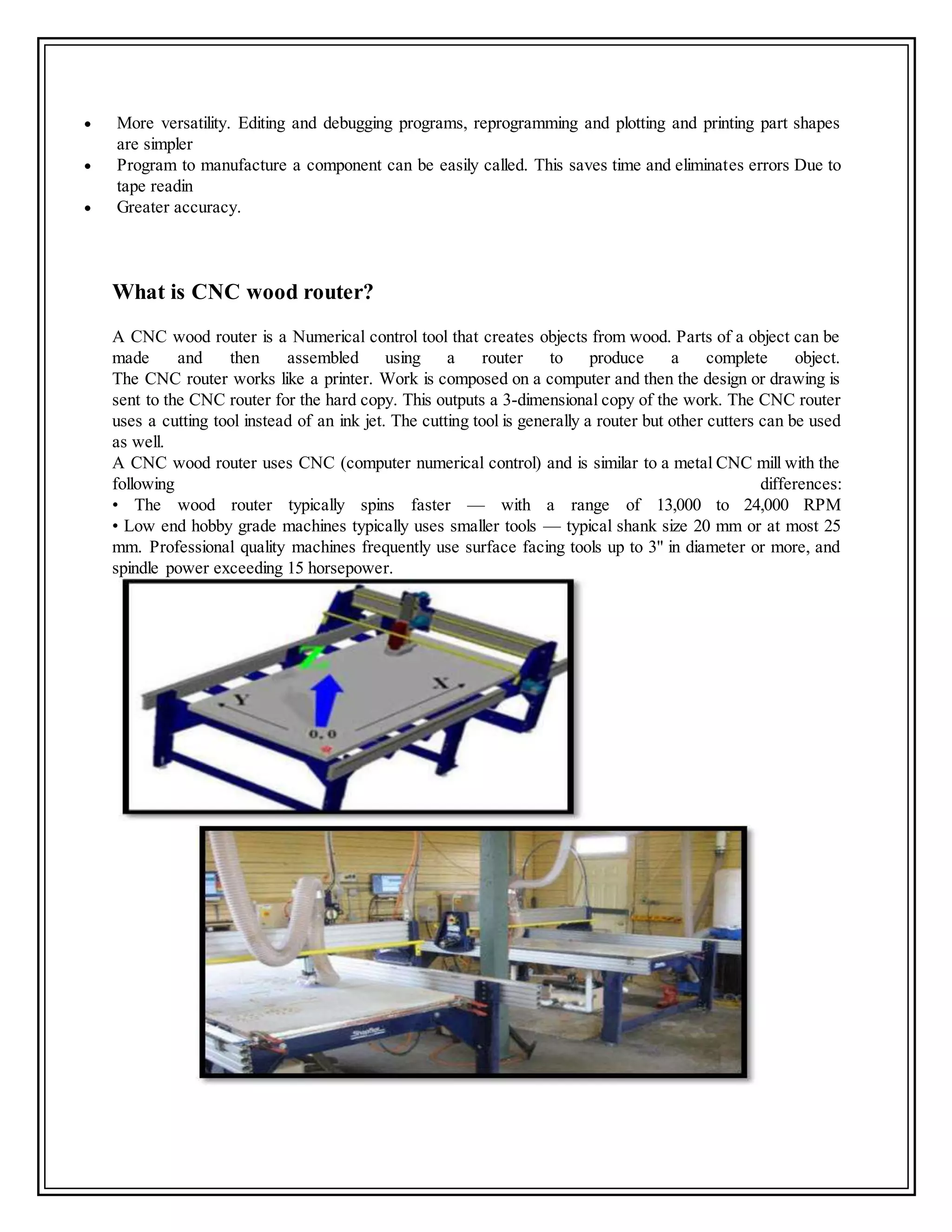 Cnc machine report | DOCX