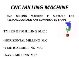 Cnc machines | PPTX