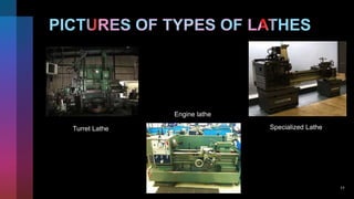 Presentation On CNC Machines And Lathes.pptx | Operating Systems | Computer Software and ...