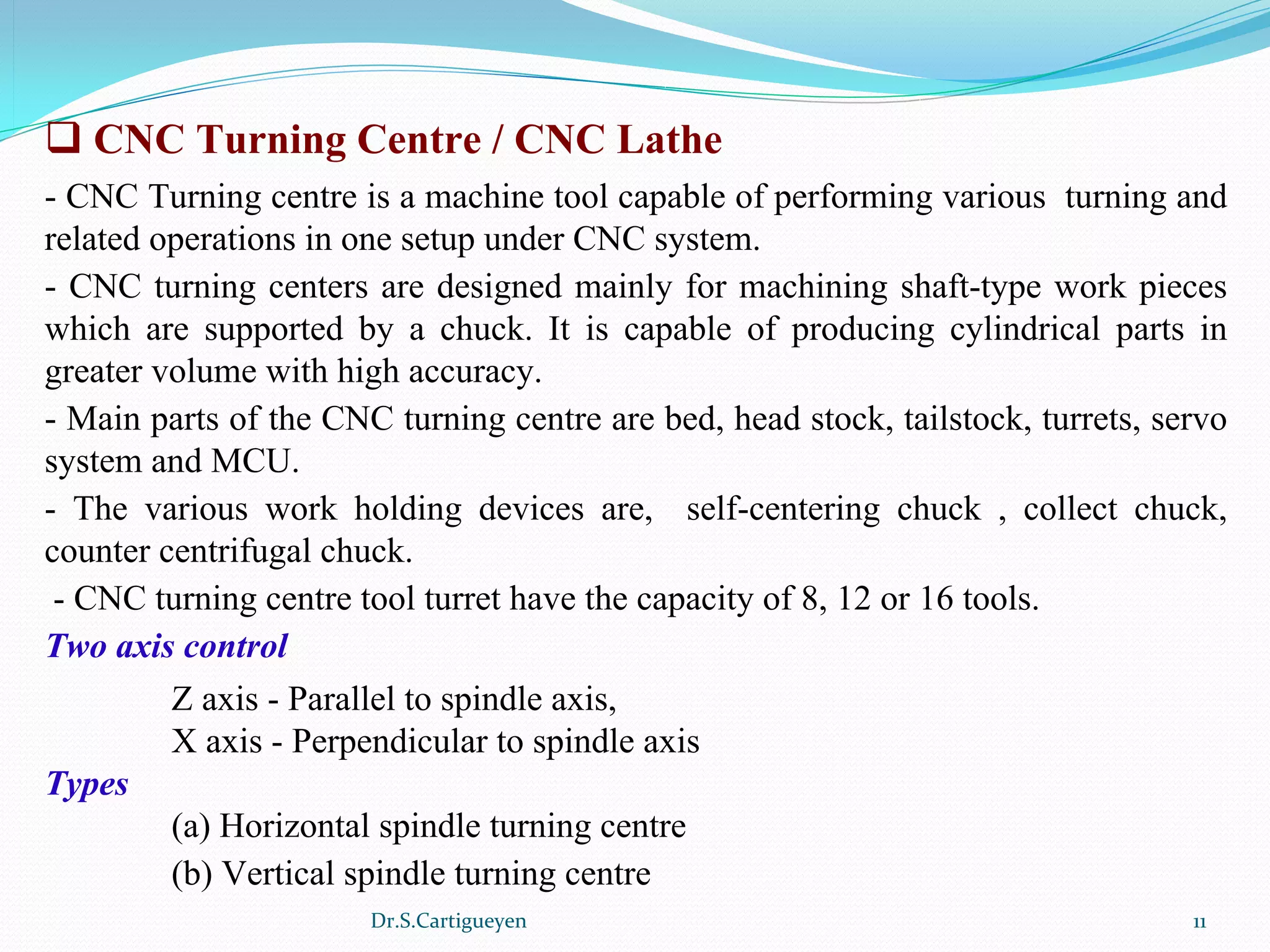 CNC Machines and its Components | PDF