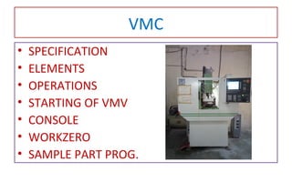 Cnc machine training | PPT