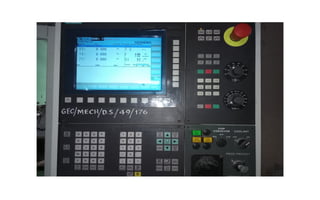 Cnc machine training | PPT