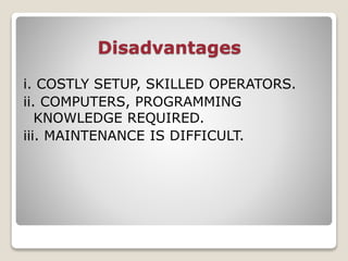 CNC machining processes | PPTX