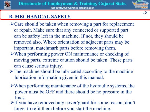 CNC Machine Maintenance | PPTX