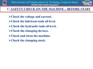 CNC Machine Maintenance | PPT