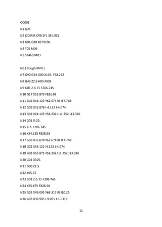 cnc milling.pdf | Woodworking | Arts and Crafts