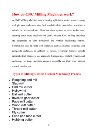 cnc milling.pdf | Woodworking | Arts and Crafts