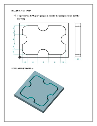 Cnc milling programs | PDF