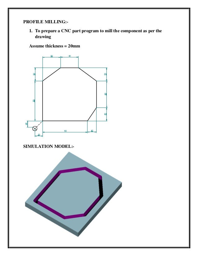 Cnc Milling Programs