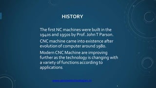 CNC Notes in mechanical engineering internship | PPT | Free Download