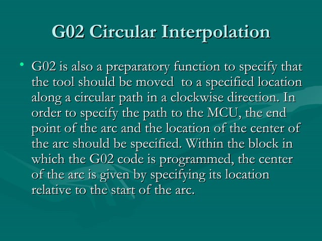 Cnc part programming 4 unit | PPT