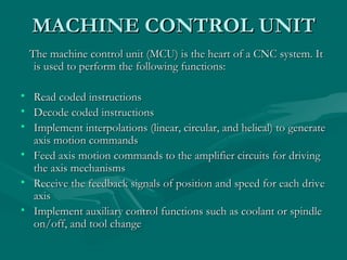 Cnc part programming 4 unit | PPT