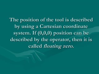 Cnc part programming 4 unit | PPT