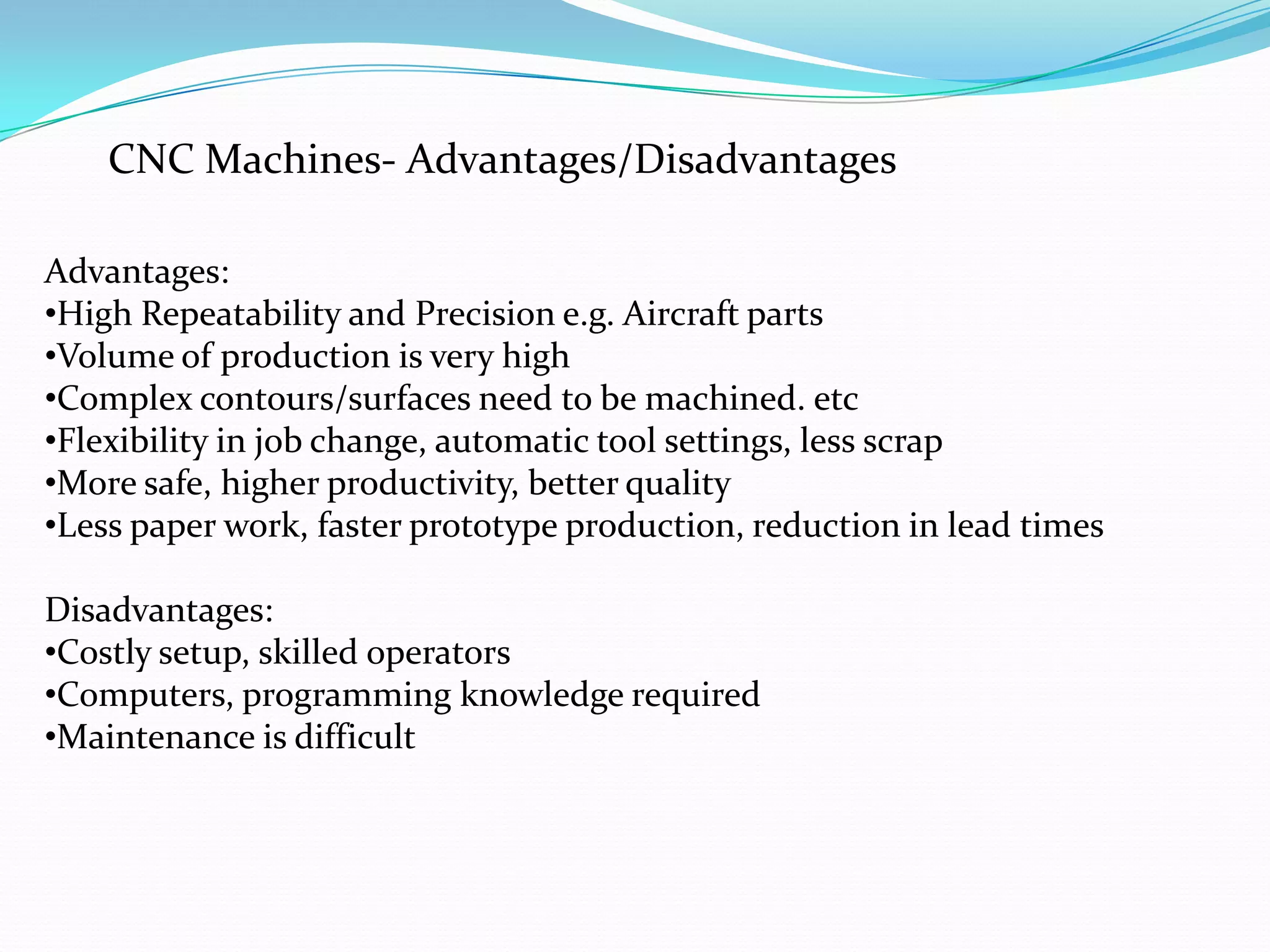 Cncpresentation CNC lathe machine | PDF