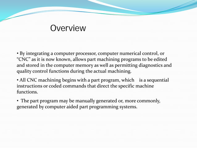 Cncpresentation CNC lathe machine | PDF