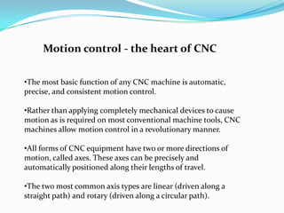 Cncpresentation CNC lathe machine | PDF