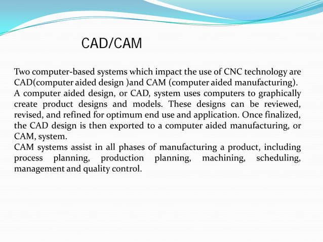 Cncpresentation CNC lathe machine | PDF