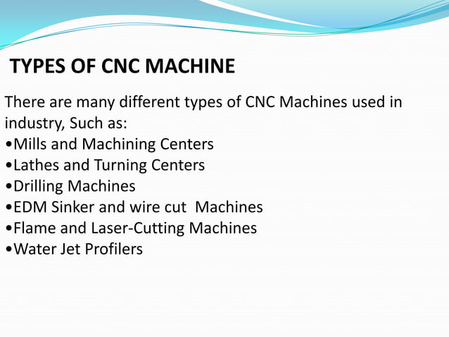 Cncpresentation CNC lathe machine | PDF