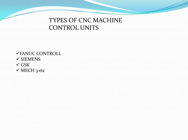 Cncpresentation CNC lathe machine | PDF