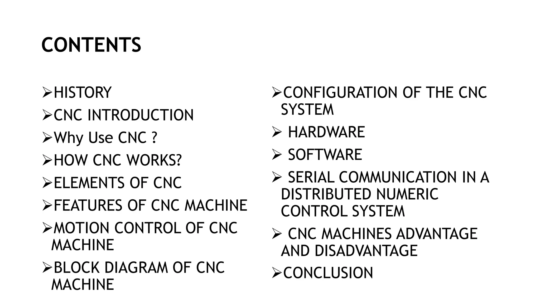 CNC Presentation | PPTX