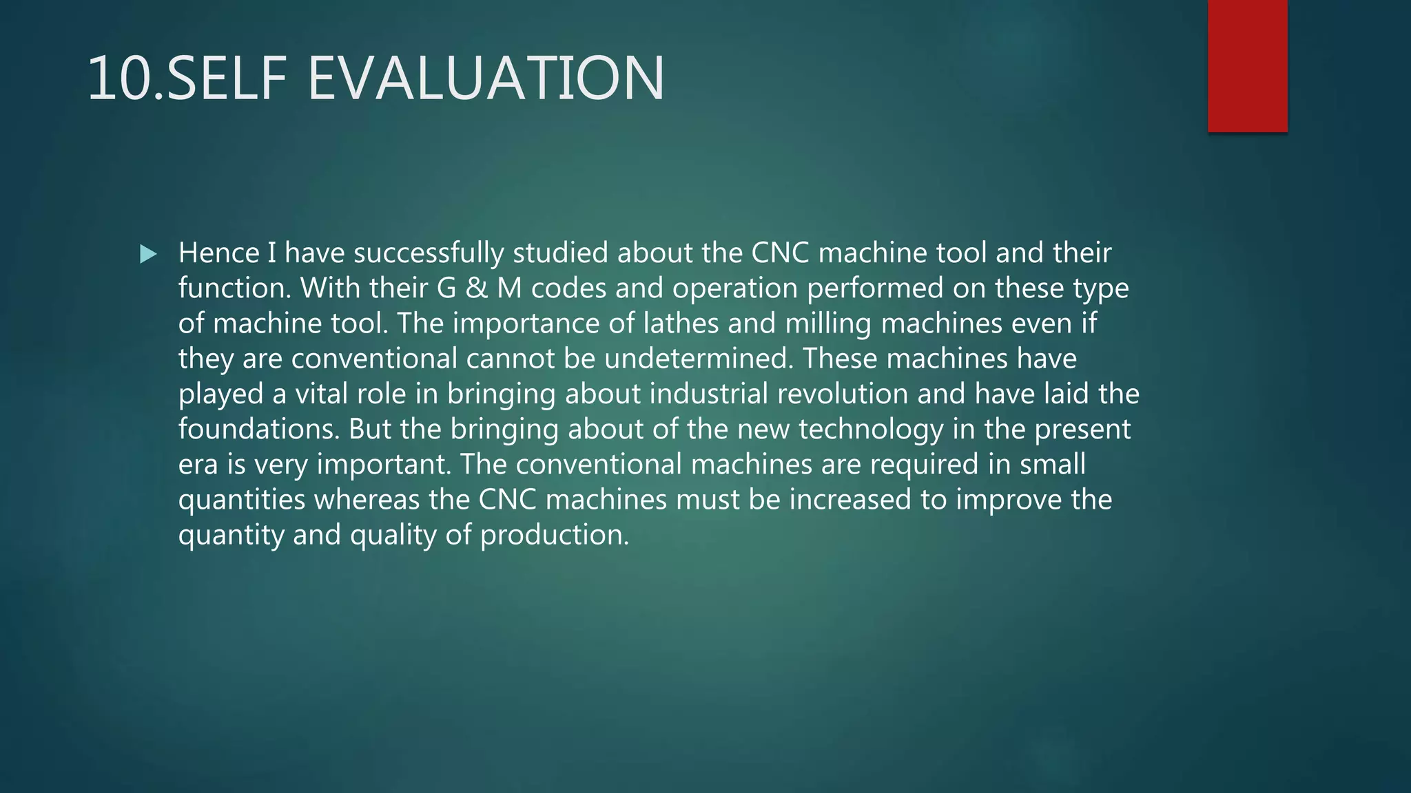 Cnc programming and operation skills | PPTX