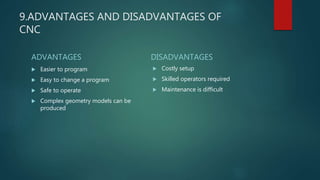 Cnc programming and operation skills | PPTX